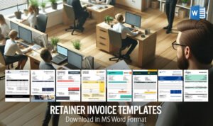 Download 8 Free Retainer Invoice Templates in MS Word Format